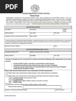 DMV Vision Test Form | PDF | Driver's License | Nursing