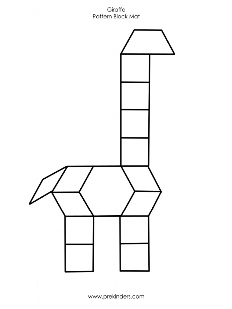 Patternblock Giraffe | PDF