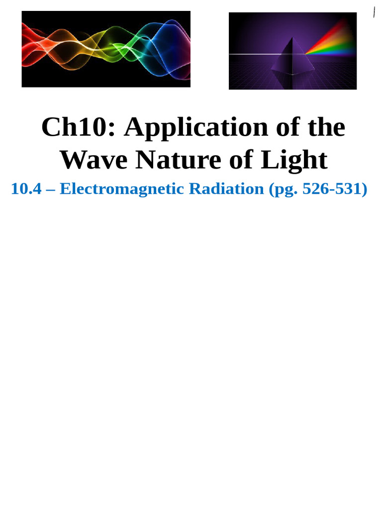 Pp11 Em Radiation 10.4.PDF | PDF