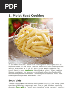 Poaching, Simmering, Boiling and Steaming - 1 | PDF | Boiling | Cooking