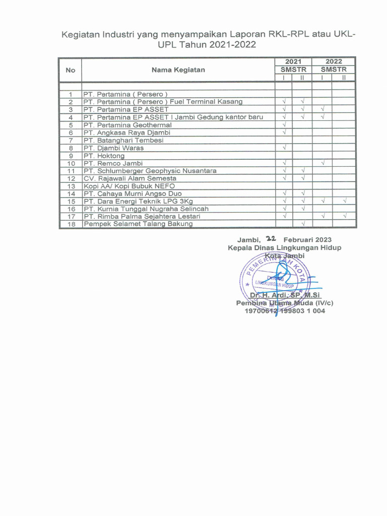 Laporan Dokumen Pengawasan | PDF