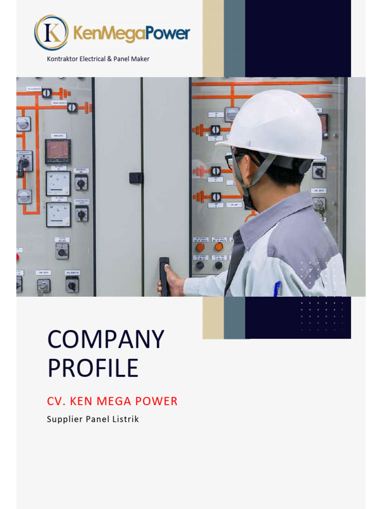 Profil CV. Ken Mega Power: Panel Listrik | PDF