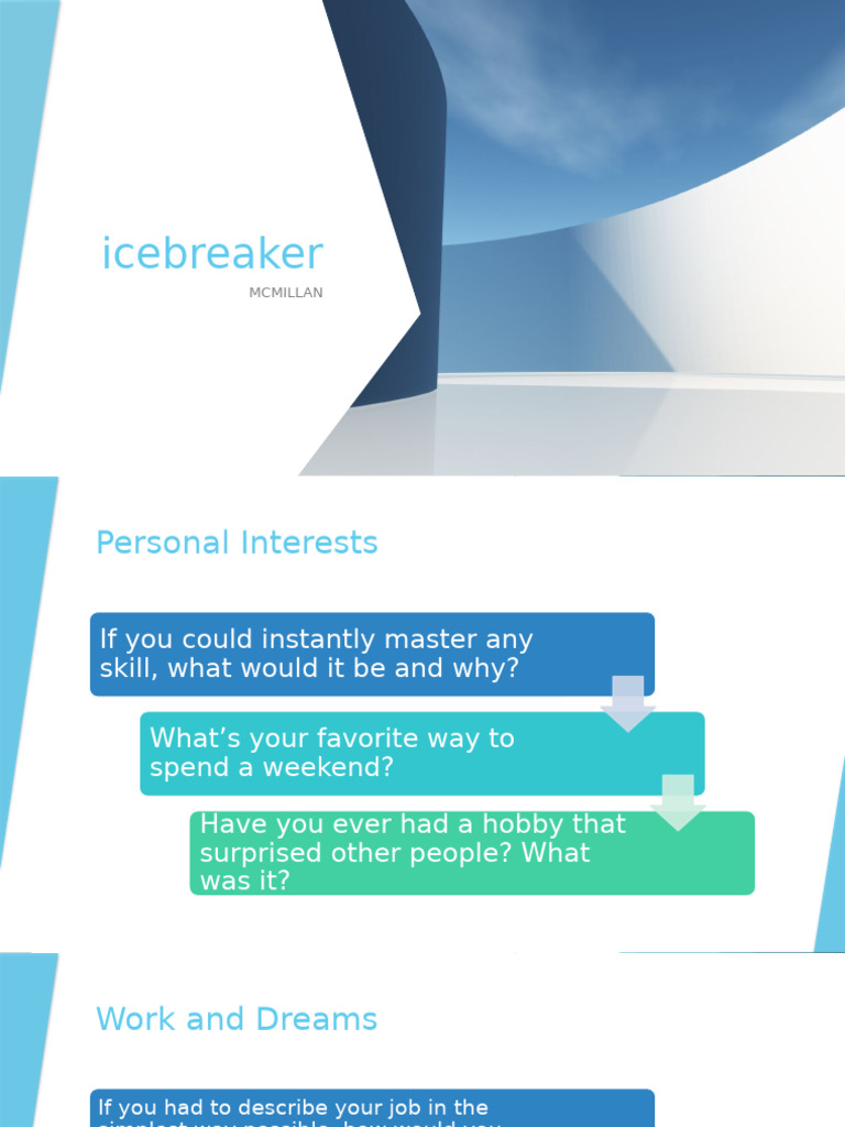 icebreakers | PDF