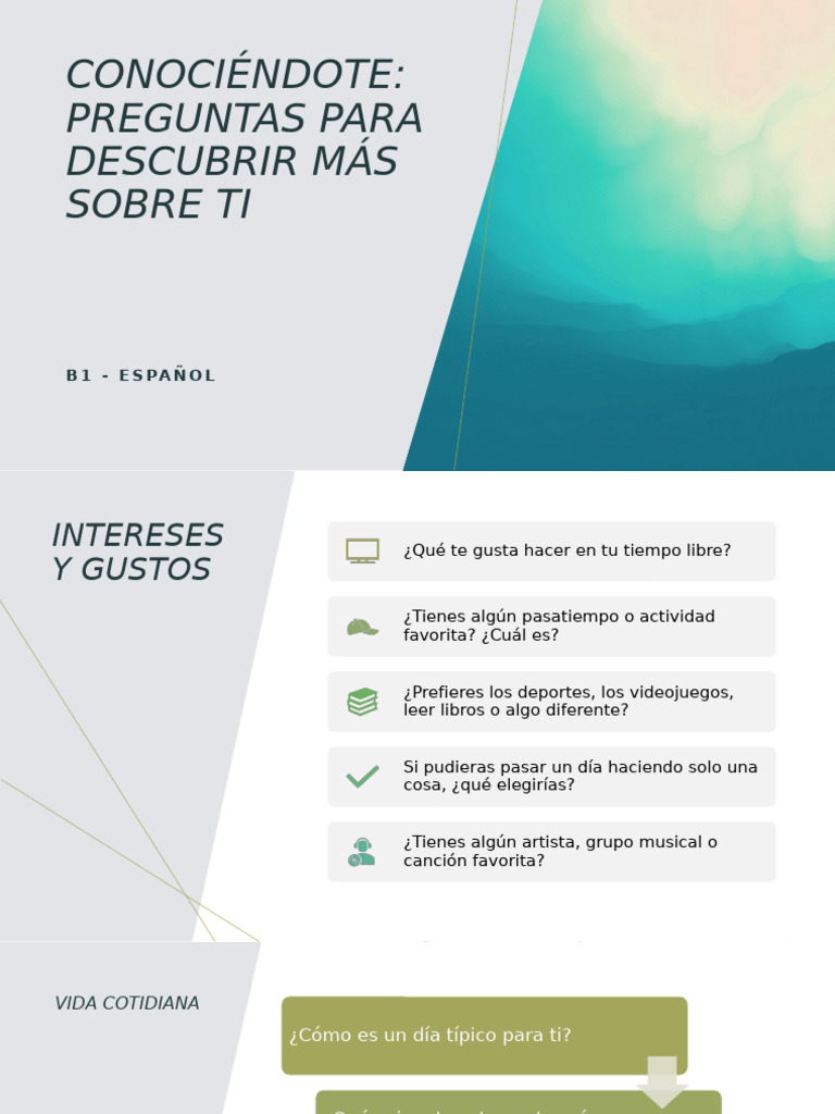 B1 - Intro Español | PDF