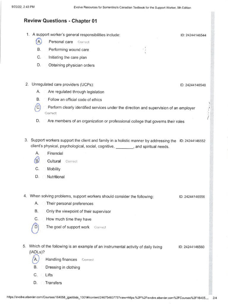 NACC REVIEW QUESTIONS-Can Share With Students | PDF
