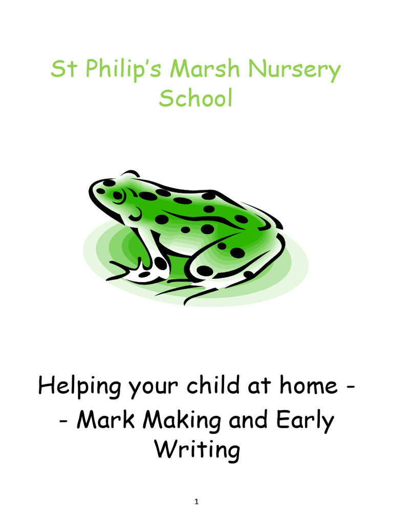 Mark Making Activities for Young Children | PDF | Literacy