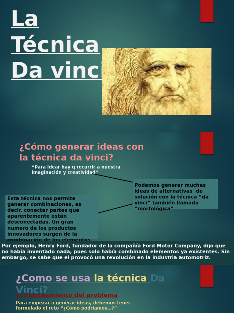 Tecnica Da Vinci | PDF