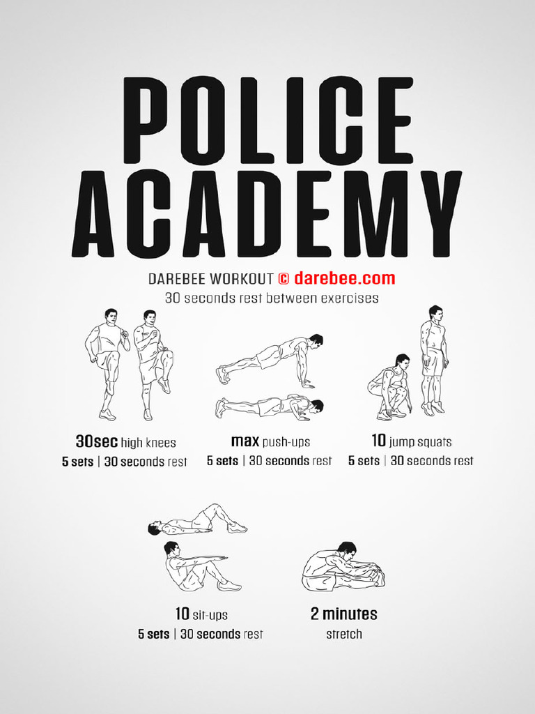 Police Academy Workout | PDF