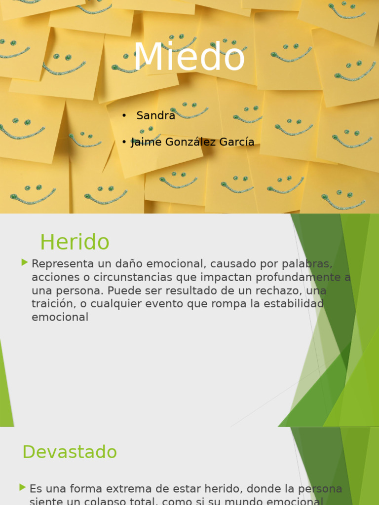 Miedo | PDF | Las emociones | Temor