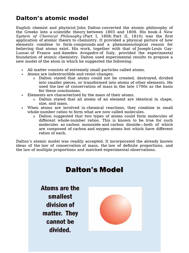Atomic Models Article | PDF | Electron | Atoms
