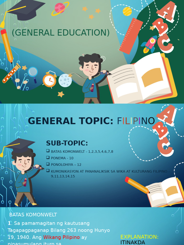 Ate LEATHEL PPT GE Filip | PDF