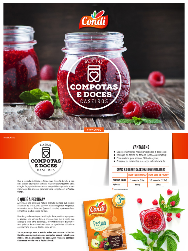 Compotas Caseiras | PDF