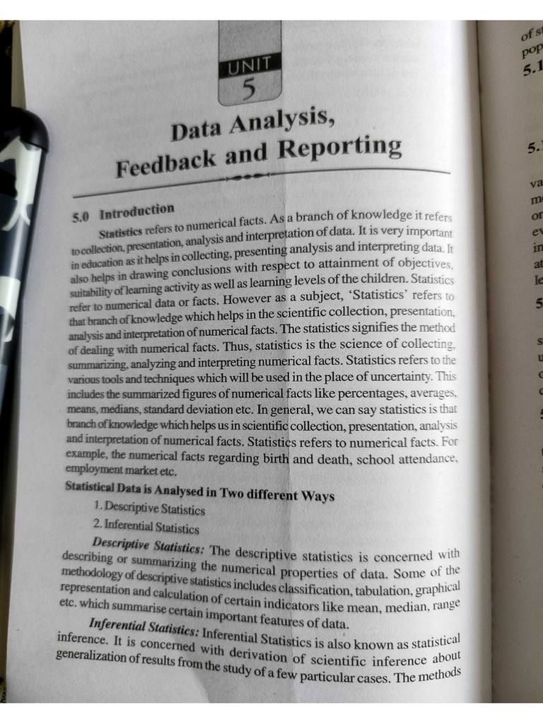 UNIT-5 Part-1 Assessement For Learning | PDF