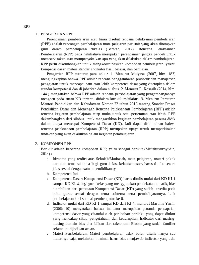 Materi RPP Ami - P.MTK ABK | PDF