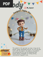 Crochet Woody Pattern Guide | PDF | Crochet | Textile Arts