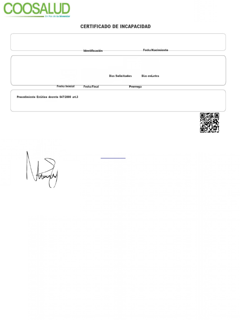 751464166-INCAPACIDAD-COOSALUD--17072024 | PDF