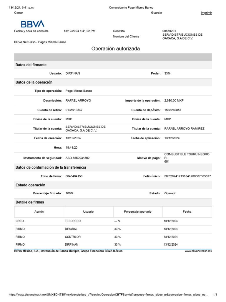 Servi Rar 131224 | PDF | Industrias de servicio | Bancario