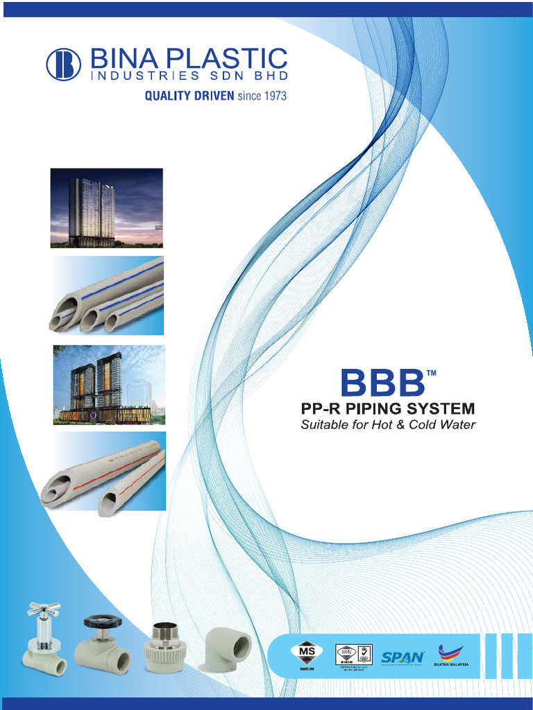 PPR Pipe - Bina BBB With Cert | PDF | Pipe (Fluid Conveyance) | Home ...