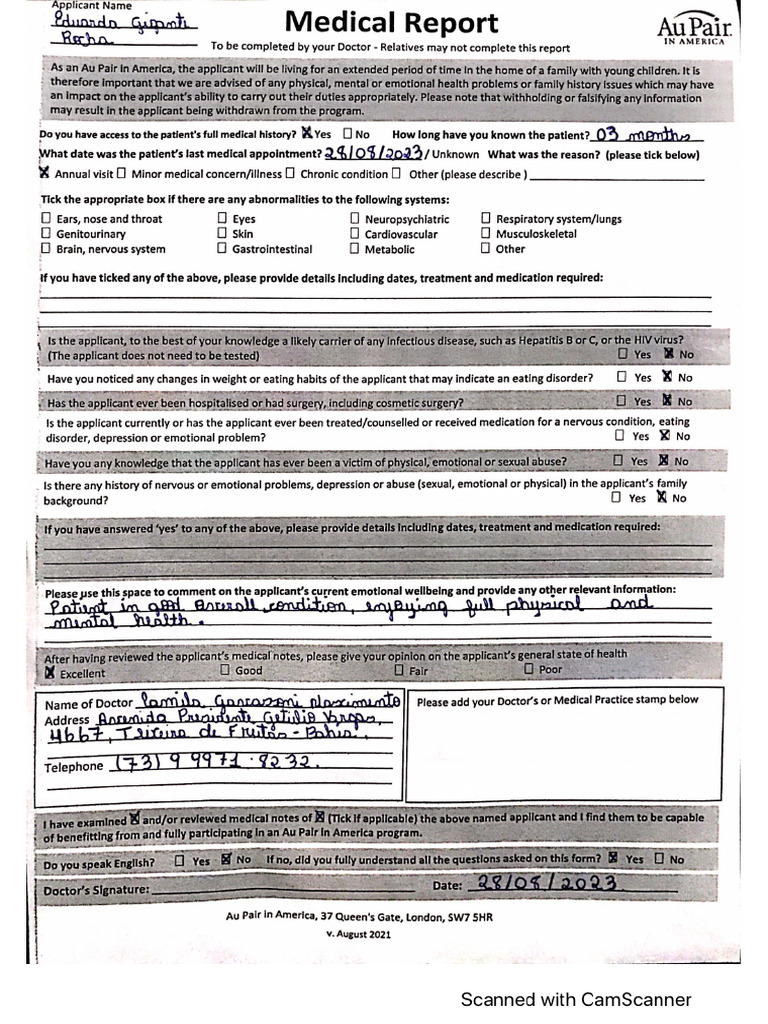 Translated Medical Report | PDF