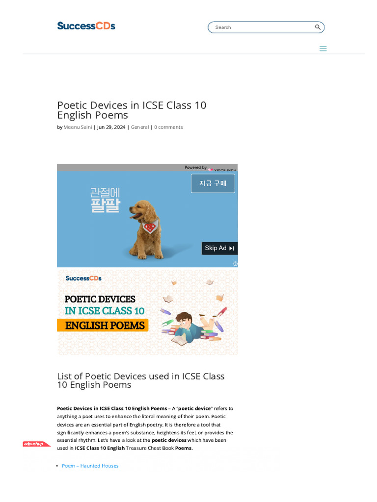 Short Stories Literary Devices - Removed | PDF | Poetry | Poetic Devices