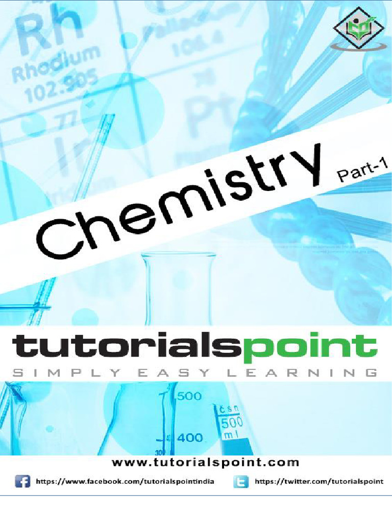 Chemistry Part1 Tutorial | PDF | Atoms | Molecules