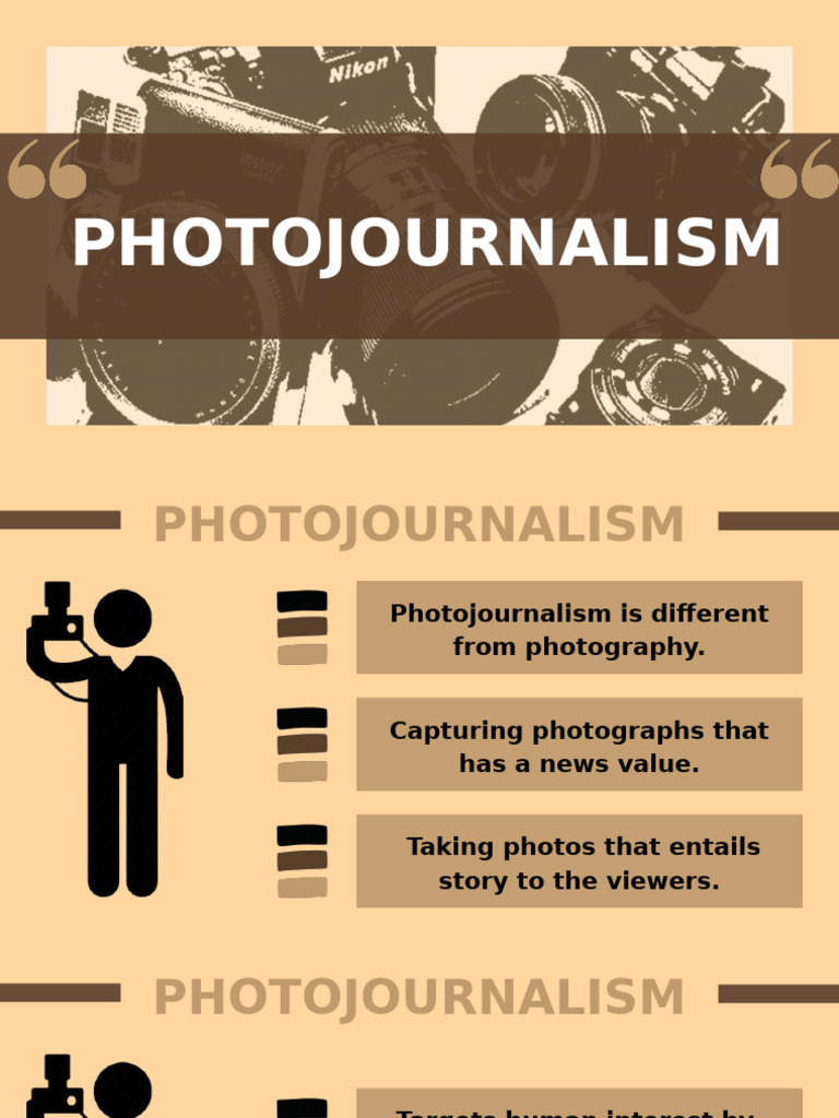 Photojournalism Lecture | PDF | Composition (Visual Arts) | Imaging