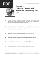 Amoeba Sisters Osmosis Recap Guide | PDF | Osmosis | Cell Biology