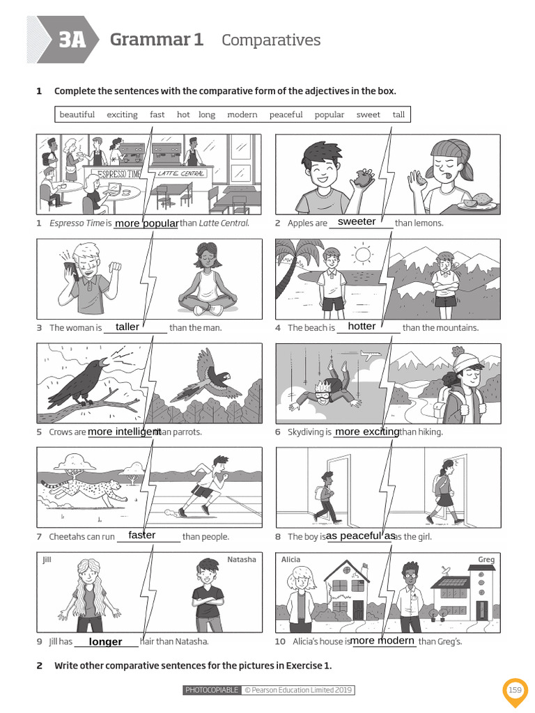 Comparatives Salida | PDF