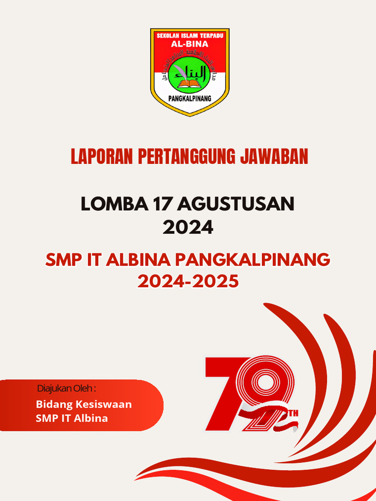 LPJ Lomba 17 Agustusan 2024 | PDF