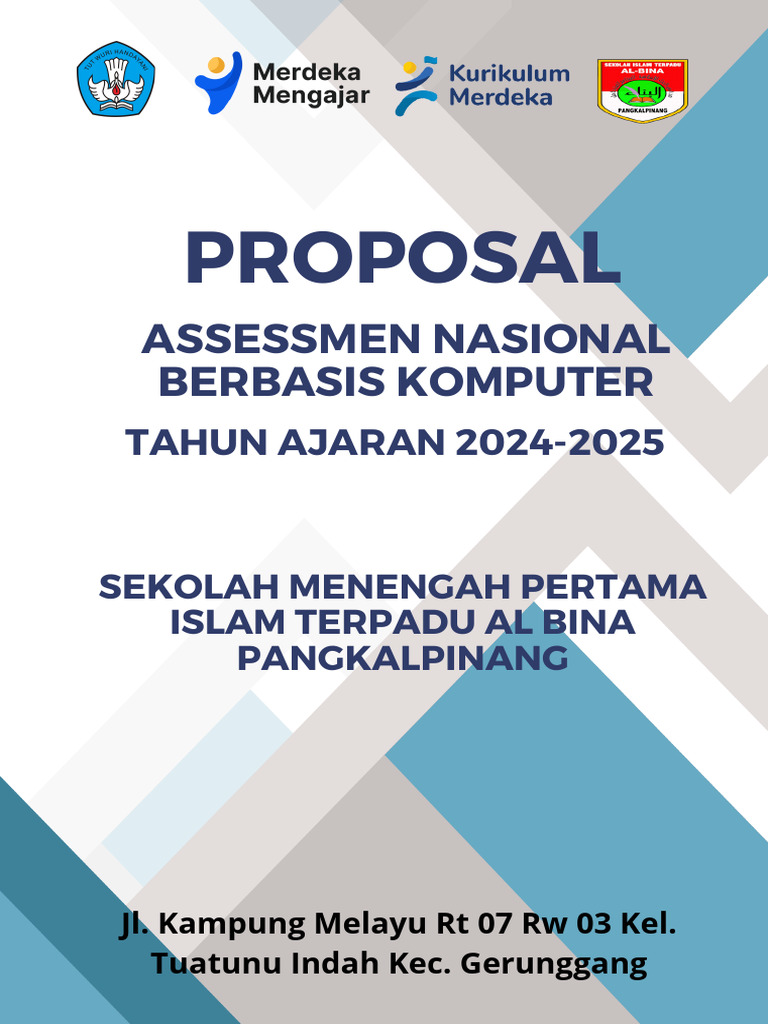 Proposal ANBK SMP 24-25 | PDF