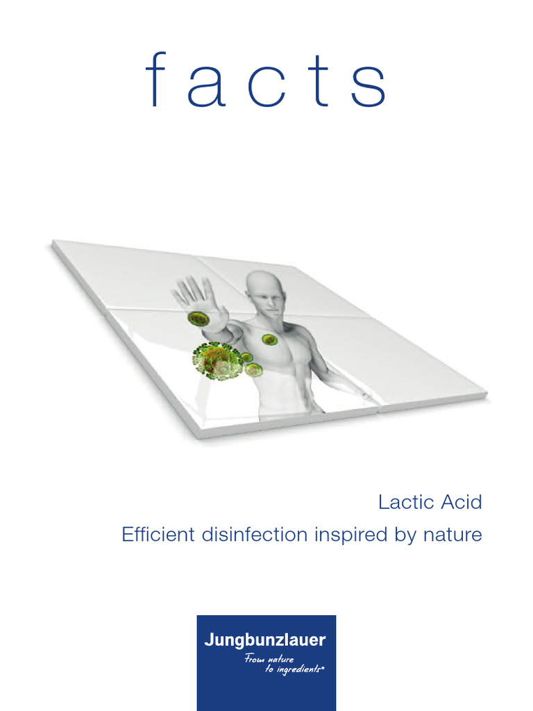 Lactic Acid Efficient Disinfection Inspired by Nature | PDF ...