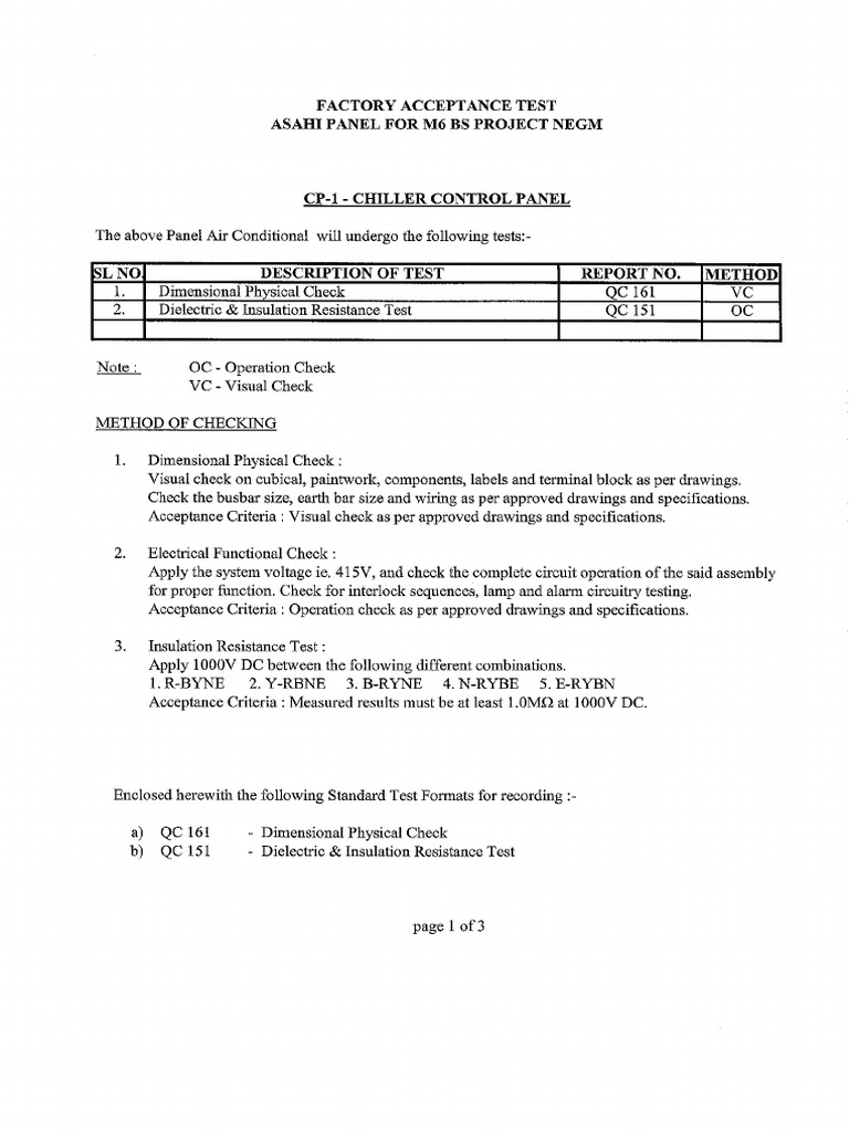 ASAHI AC PANEL FAT RESULT | PDF