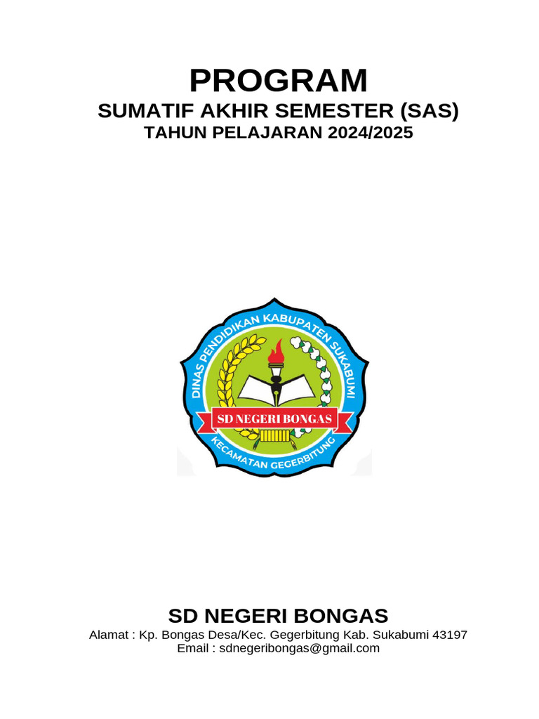 PROGRAM SAS 2425 | PDF