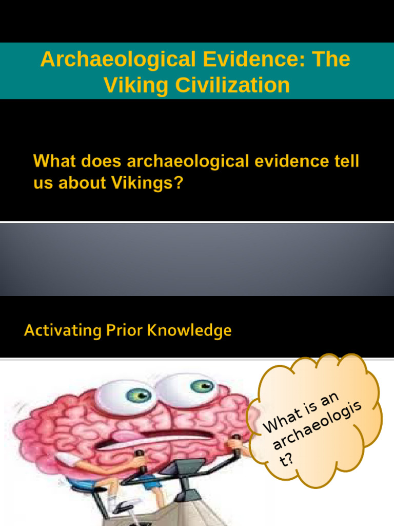 What Does Archaeological Evidence Tell Us About Vikings | PDF | Vikings ...