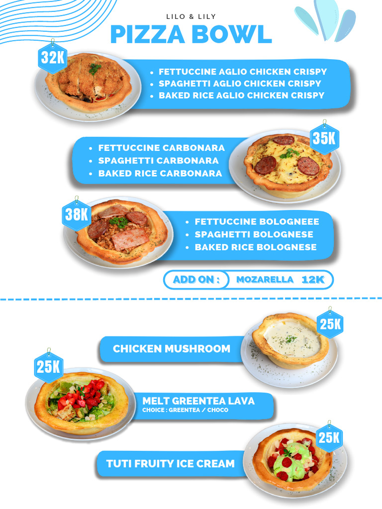 Pizza Bowl Lilo & Lily Fix | PDF