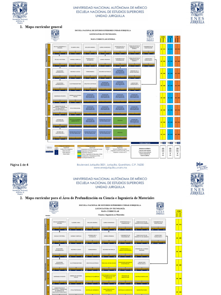 Mapas Curriculares | PDF