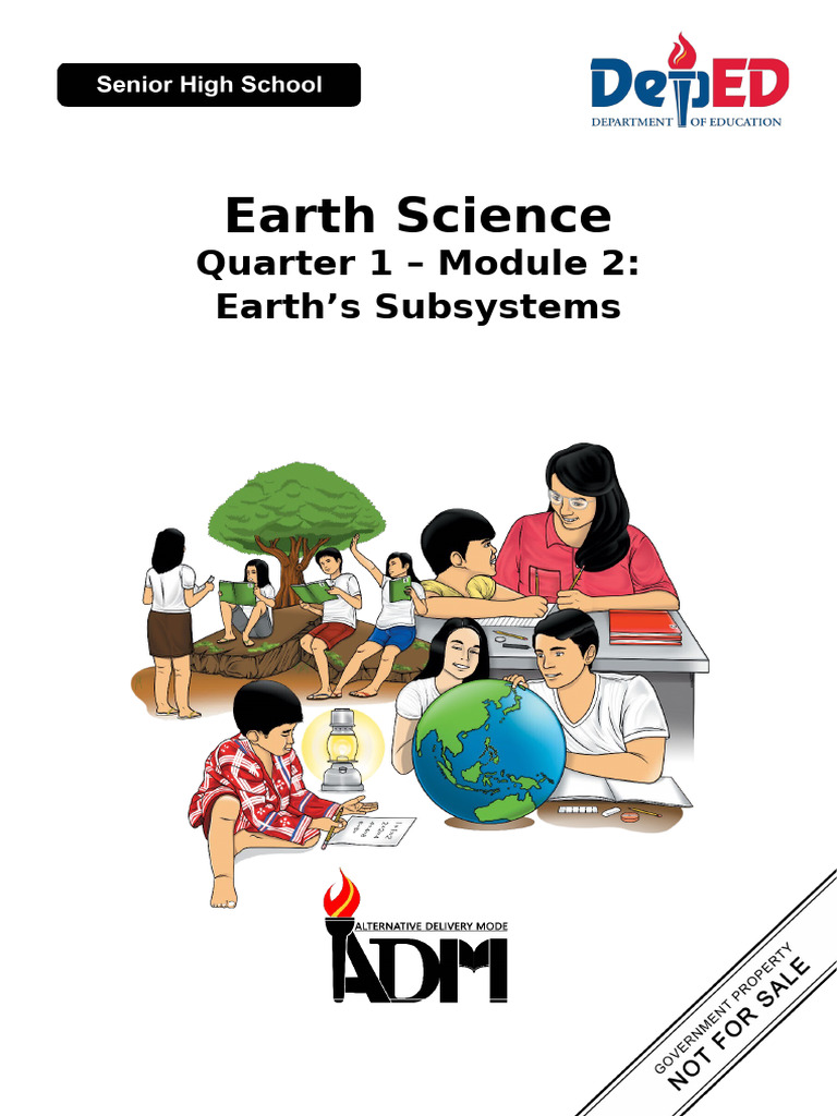Earth Science For STEM11 - Q1 - Mod2 - Subsystems-of-Earth | PDF ...