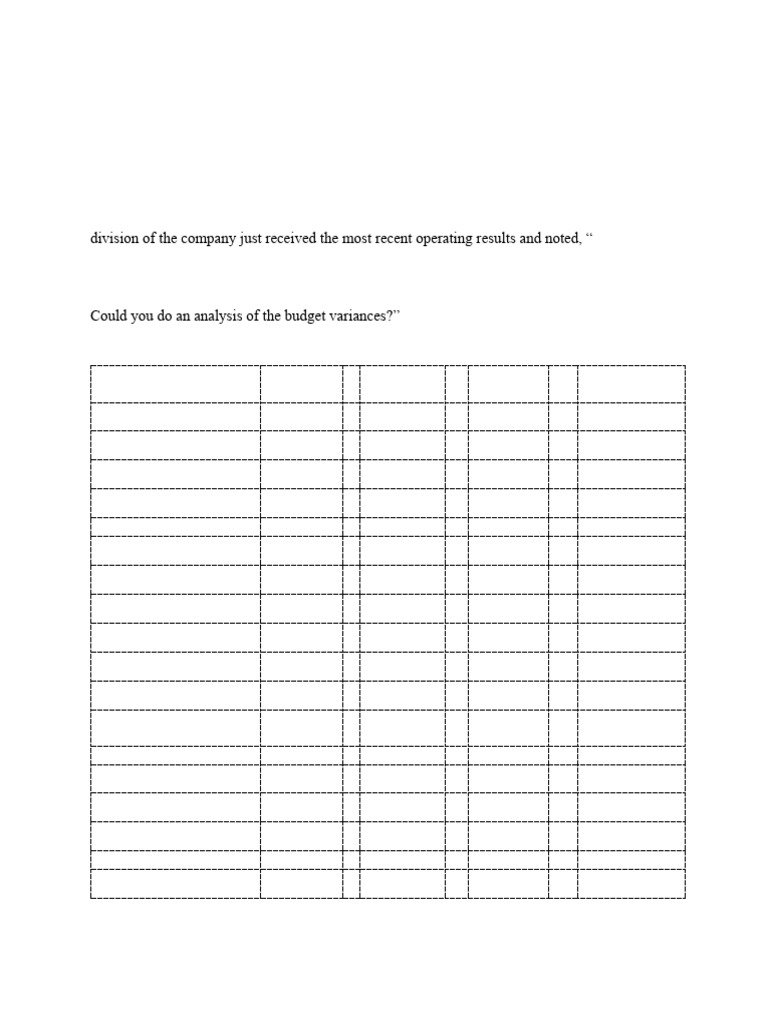 Variance Analysis Worksheet - Berkshire Toy | PDF | Income | Prices