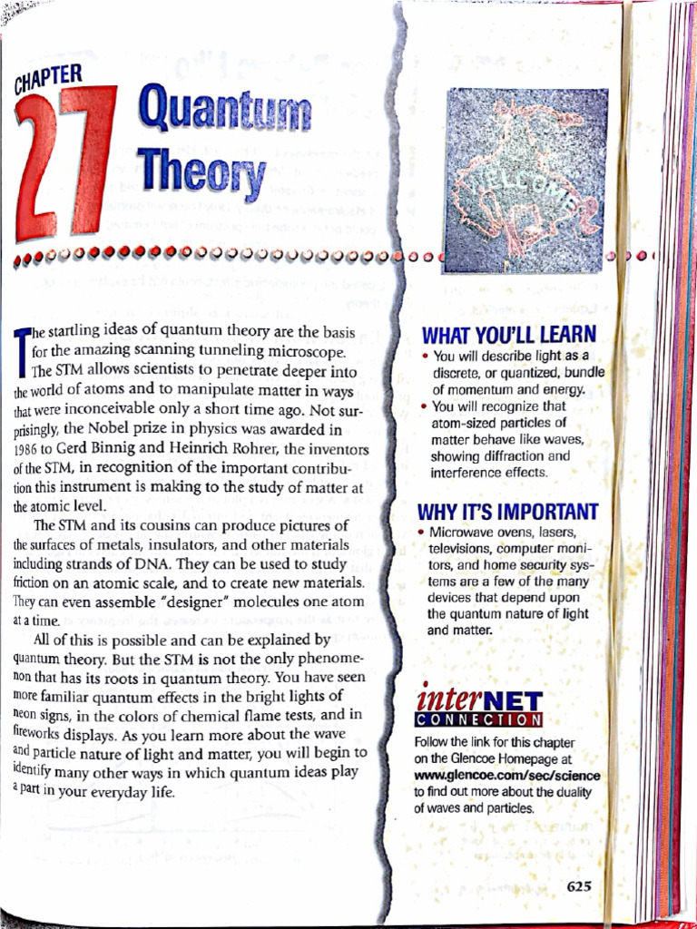 Glencoe Quantum Physics Chapters (HS) | PDF