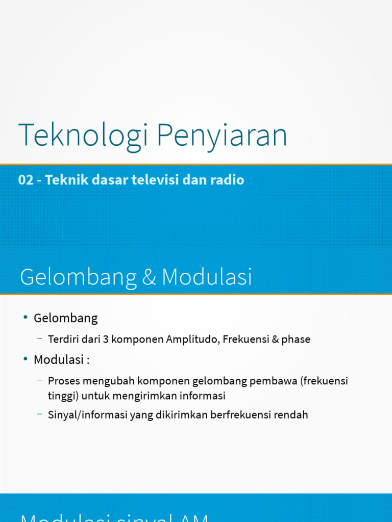 TP03 ~ Teknik dasar televisi dan radio | PDF