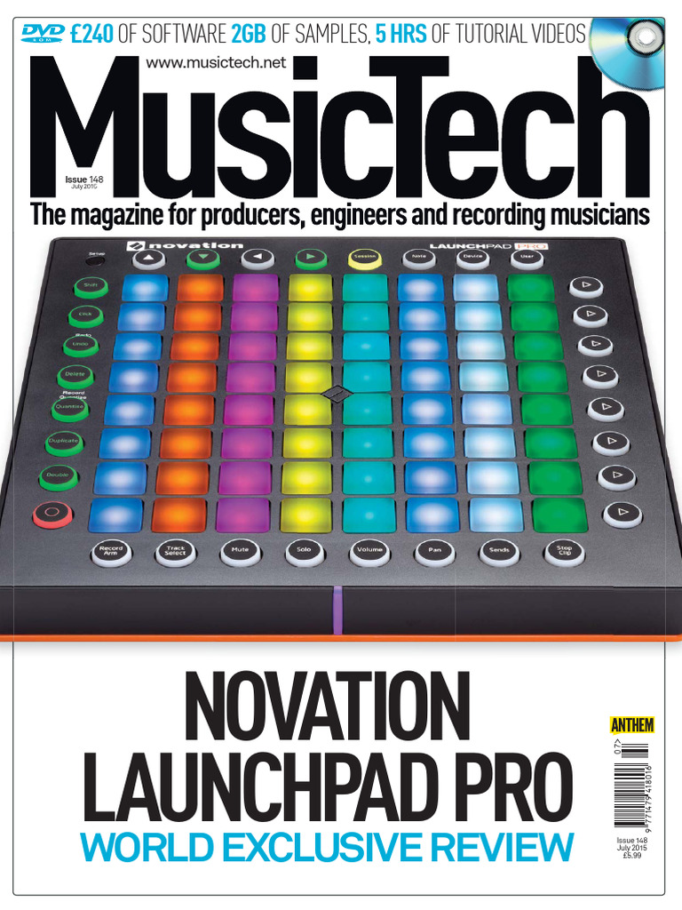 MusicTech - July 2015 | PDF | Sound Technology | Sound Production