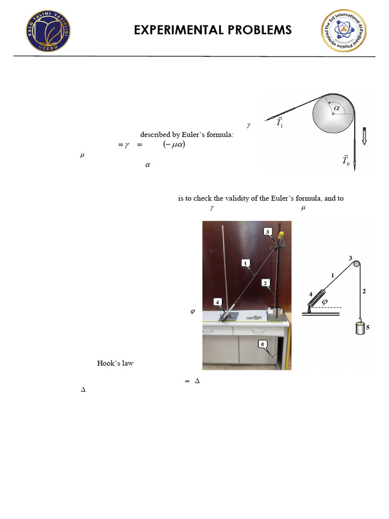 www.idum.uz__Exprerimental_problems | PDF | Friction | Force