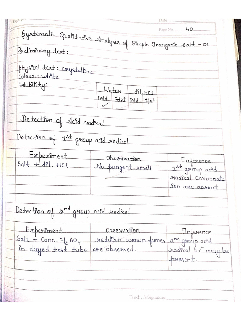 2nd Pu Chemistry Lab Record 2 | PDF