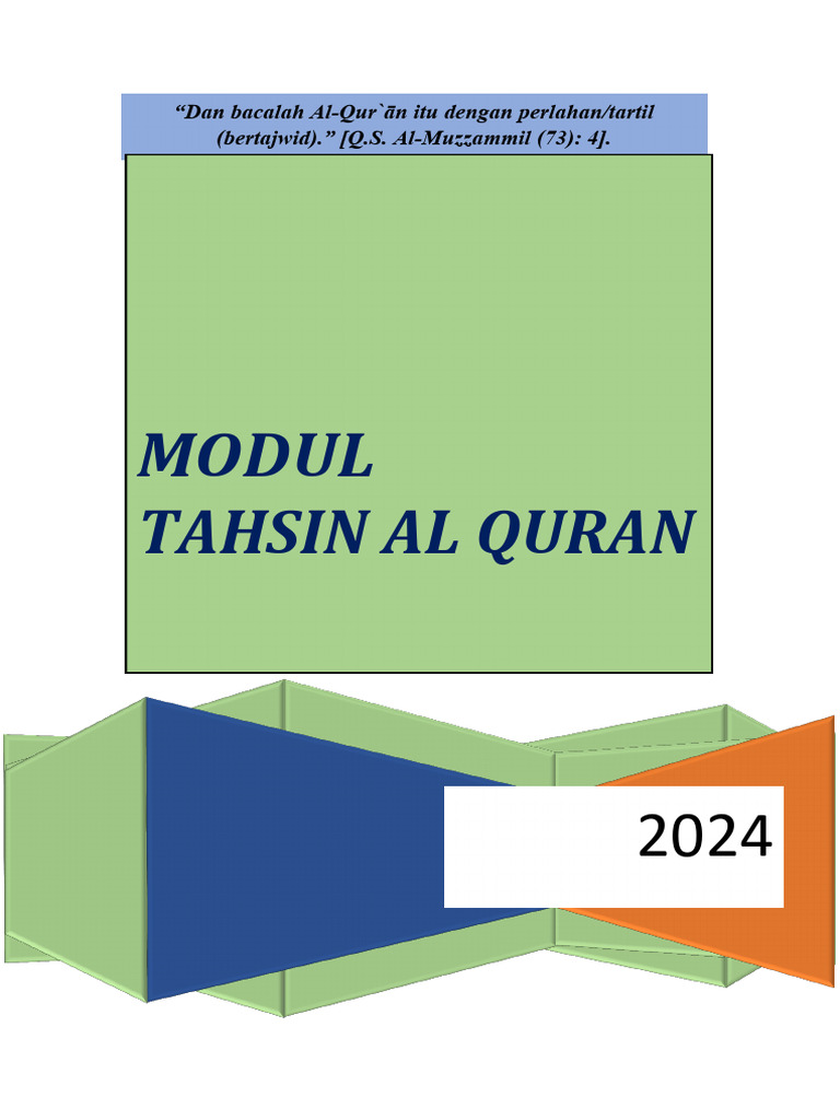 Materi Tahsin SMKM 2024 | PDF