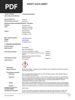 Material Safety Data Sheet - The Pink Stuff | PDF | Safety ...