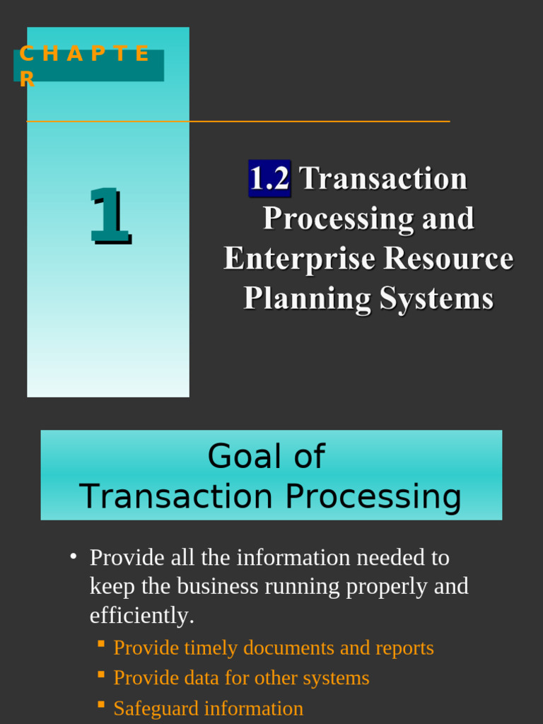 Understanding Transaction Processing Systems | PDF | Enterprise ...