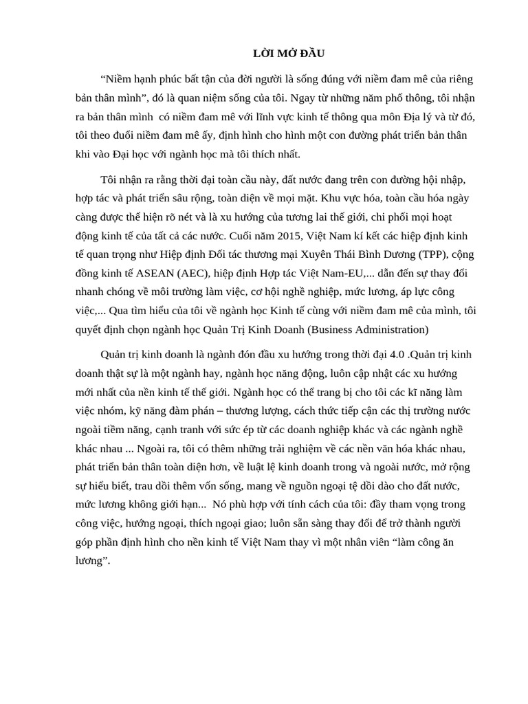 Tiểu Luận KTHP | PDF