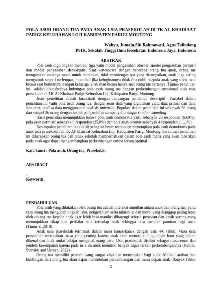 Jurnal Wahyu Terbaru 2024 | PDF