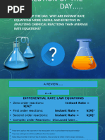 Second Order Reaction - Definition and Derivation For Rate Law and Half ...