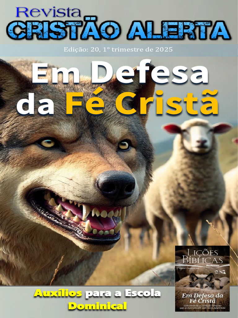 Revista CRISTÃO ALERTA Edição 20, 1 Trimestre de 2025 | PDF | Logos ...
